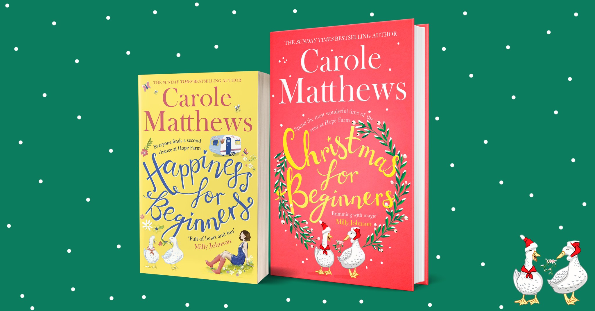 Carrying on the Story with Carole Matthews: Christmas for Beginners ...